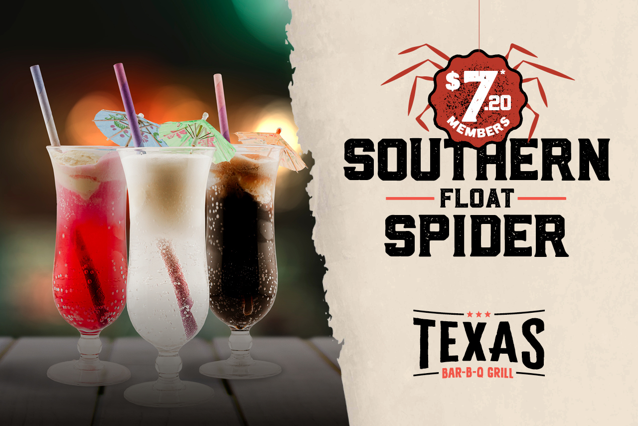 Texas Bar B Q Grill | Southern Spider Float