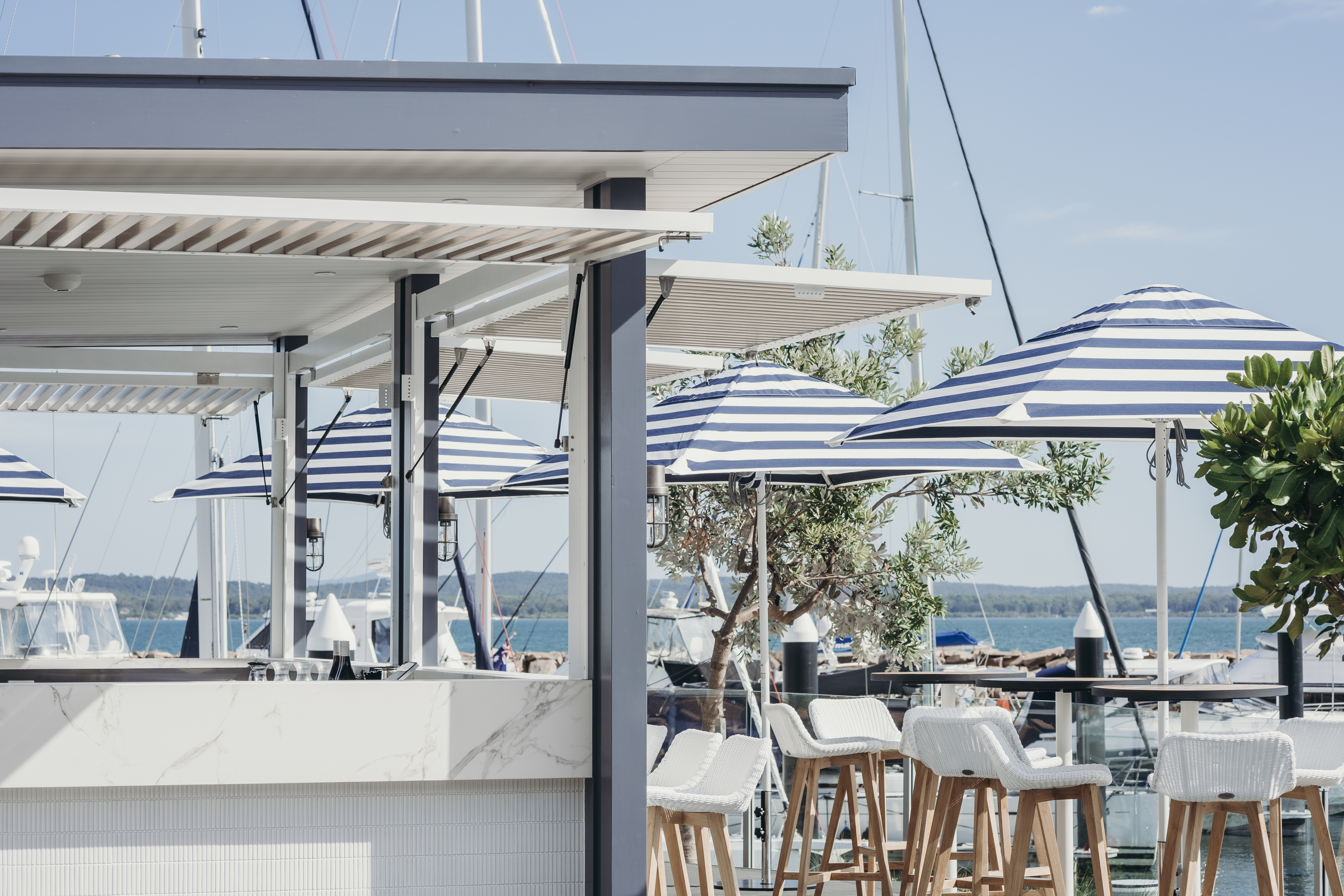 Lounge with waterfront views at our incredible Poolside Bar | The ...